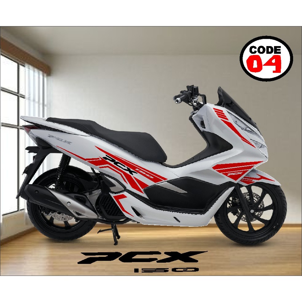 Jual cutting sticker honda pcx,CUTTING STICKER MOTOR HONDA PCX 150 K.04 ...