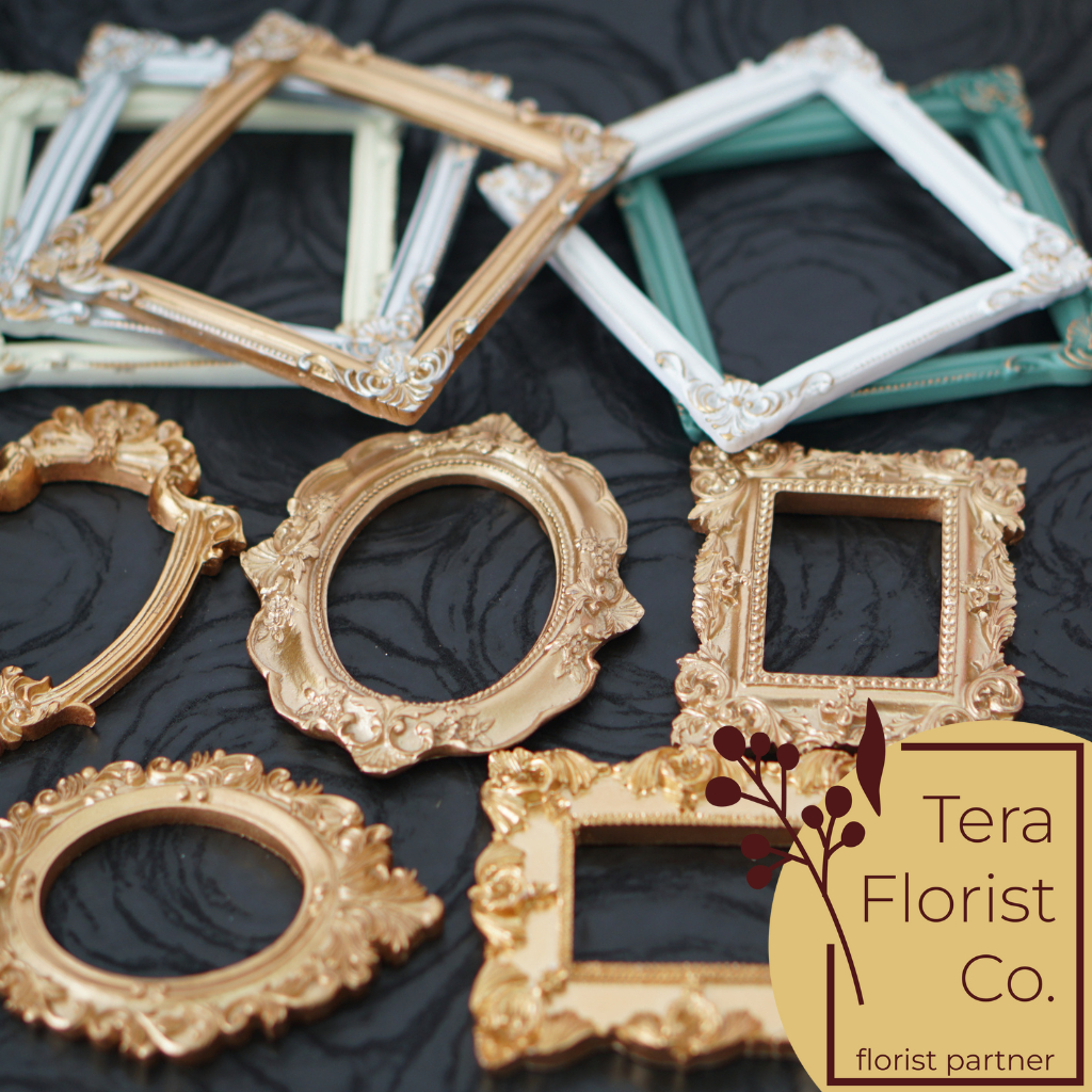 Jual Properti Foto Frame Emas Vintage European Style Baroque Aesthetic ...