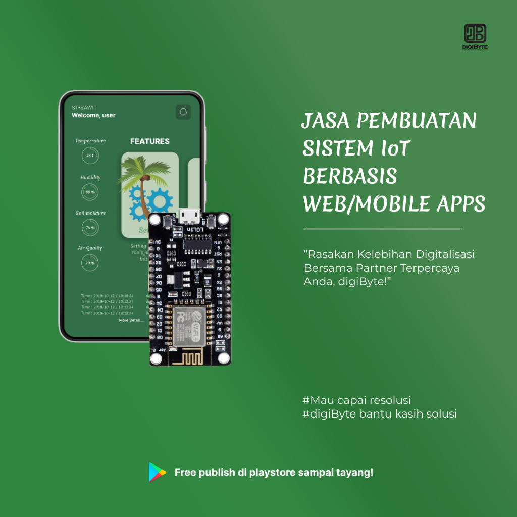 Jual Jasa Pembuatan Sistem IoT Internet of Things Berbasis Web ...