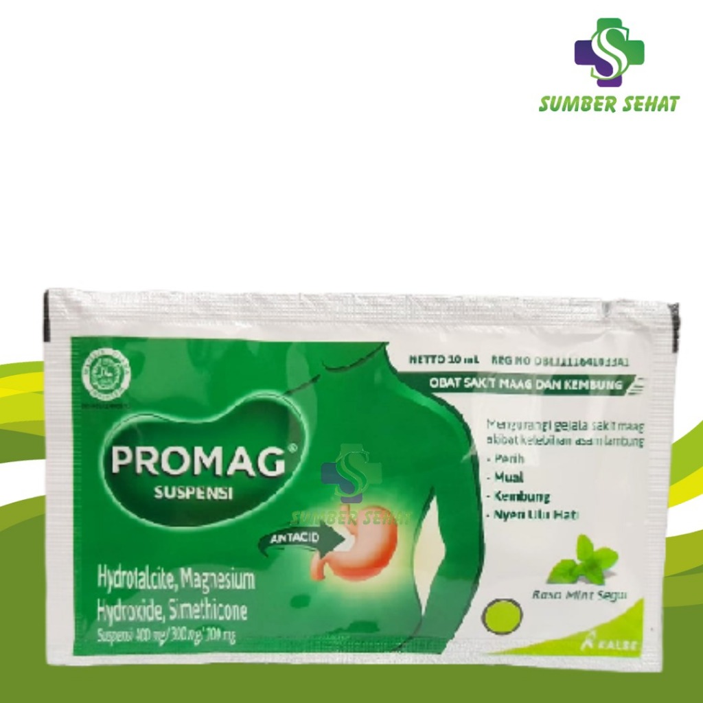 Jual PROMAG SUSPENSI SACHET 10 ML | Shopee Indonesia