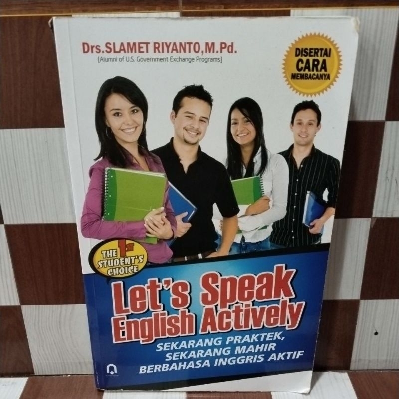 Jual Buku original LETS SPEAK ENGLISH ACTIVELY by Drs Slamet Riyanto | Shopee Indonesia