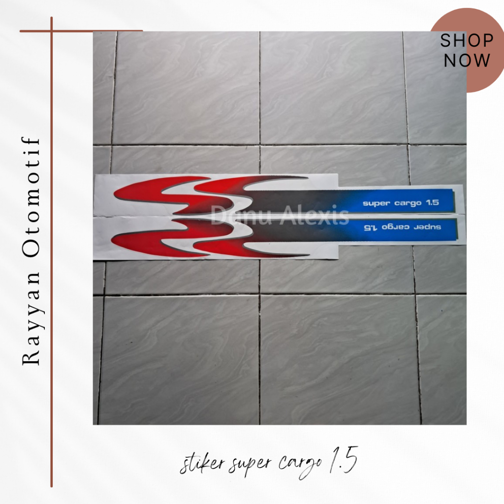 Jual Stiker List Body Suzuki Carry pick up Super Cargo 1.5 / Sticker ...