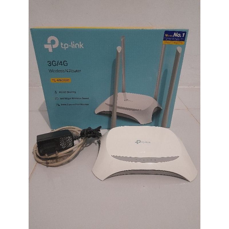 Jual TP Link 3G/4G Wireless Router TL-MR3420 V5 | Shopee Indonesia