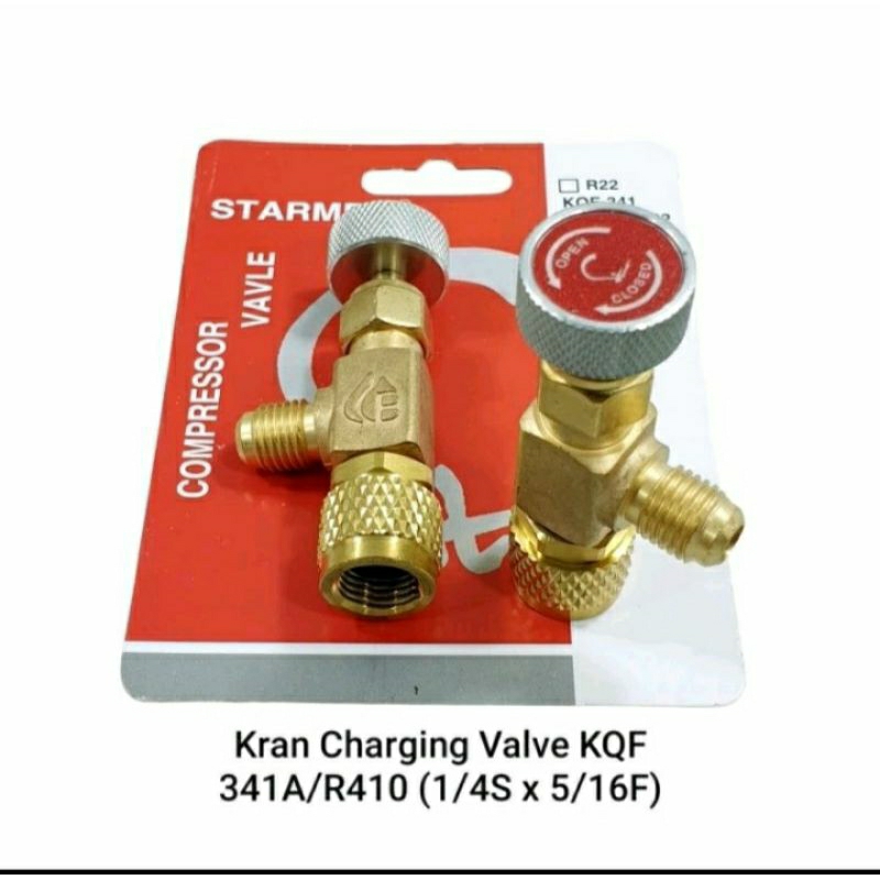 Jual Premium Kran Charging valve adaptor / Converter / perubah AC rumah R22 ke R35 | Shopee ...