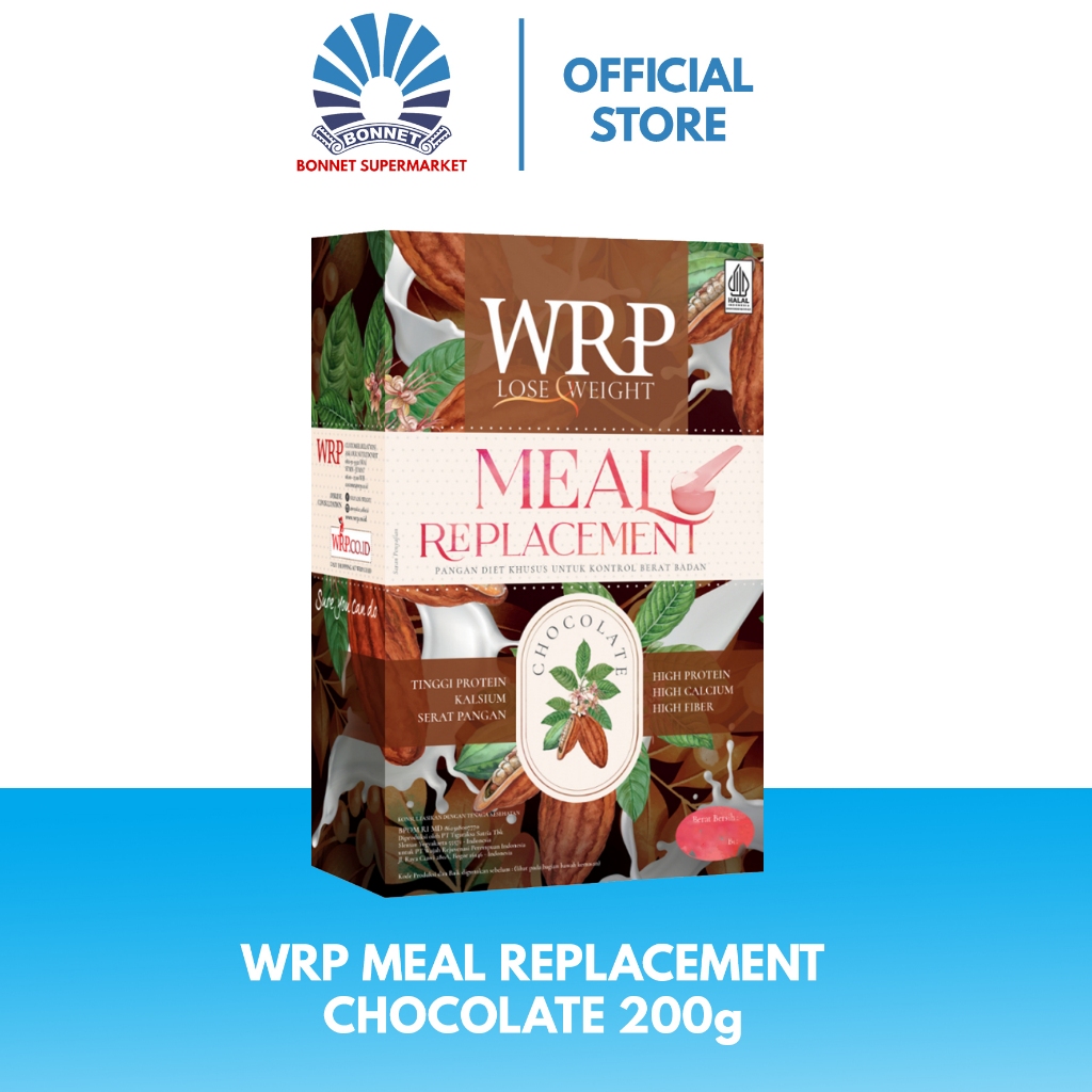 Jual Wrp Meal Replacement Chocolate 200g 749921040589 | Shopee Indonesia