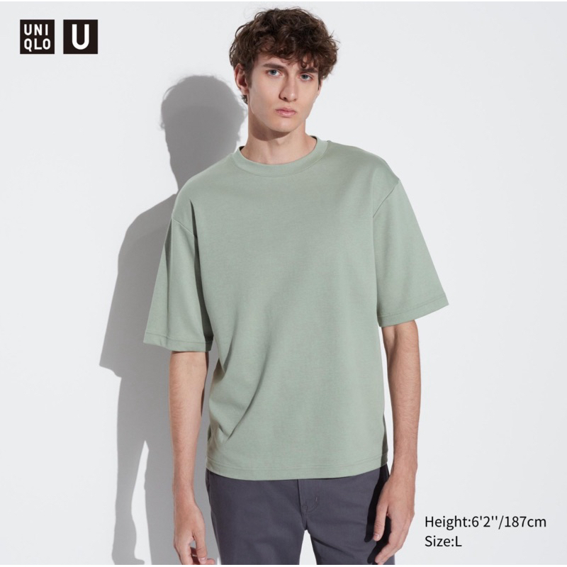 Jual Jastip. Tshirt Uniqlo Oversize Airism (Man) | Shopee Indonesia