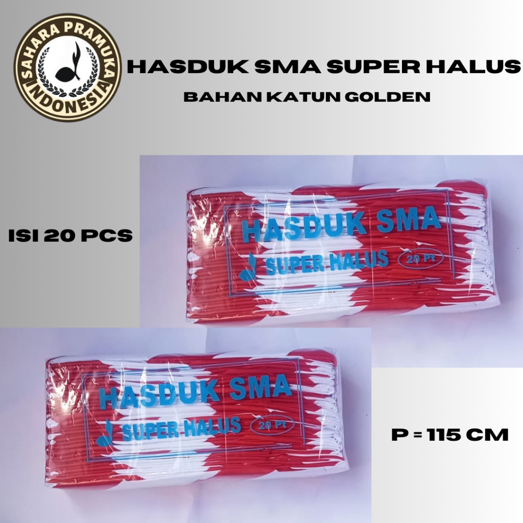 Jual GROSIR HASDUK SMA SUPER HALUS/HASDUK SMA ISI 20 PCS | Shopee Indonesia