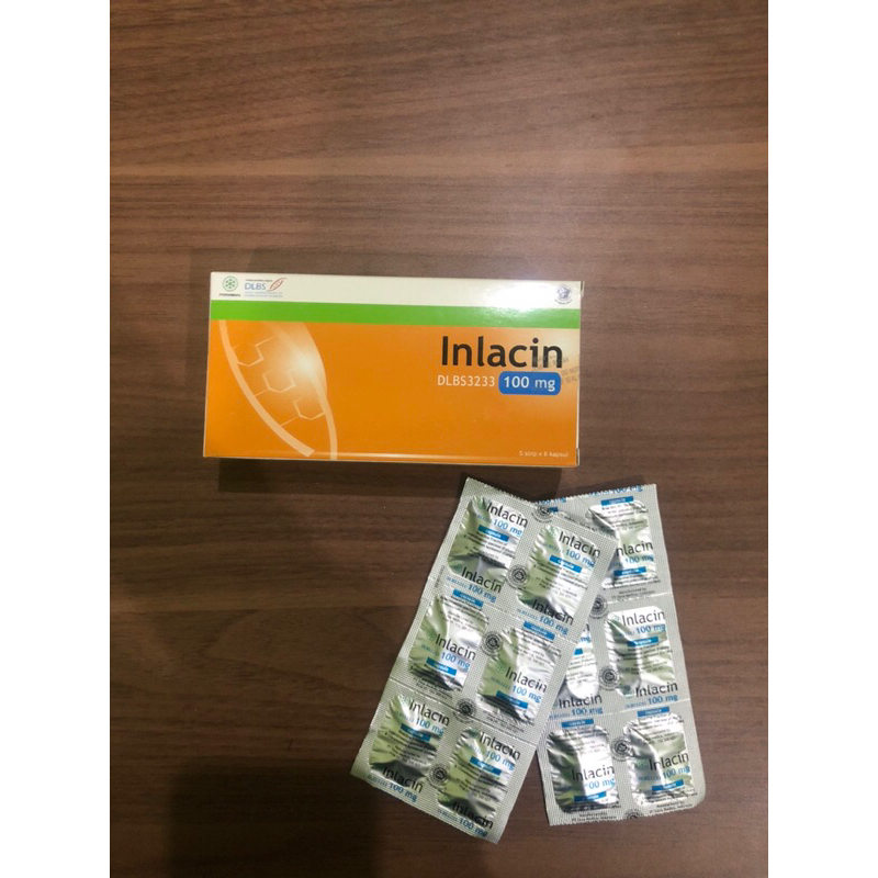 Jual inlacin 100mg / strip / 6 kapsul | Shopee Indonesia