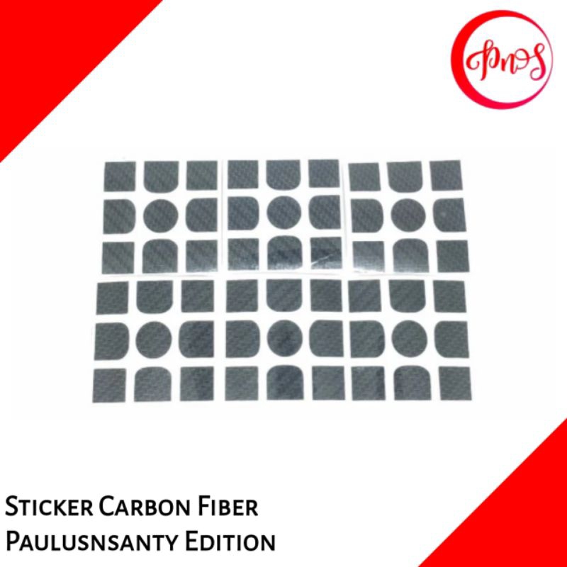 Jual Sticker Cube Puzzle Carbon Fiber 2x2 - 5x5 Special Paulusnsanty ...