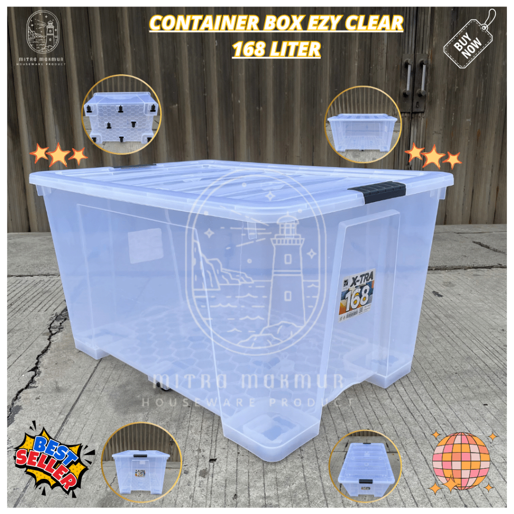 Jual Promo Container Box Ezy Clear Kontainer Box Ezy Bening 10 15 18 30 ...