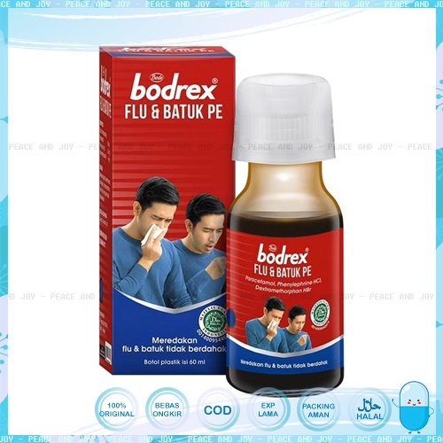 Jual BODREX FLU & BATUK PE SYRUP 60 ML MEREDAKAN GEJALA FLU YANG ...