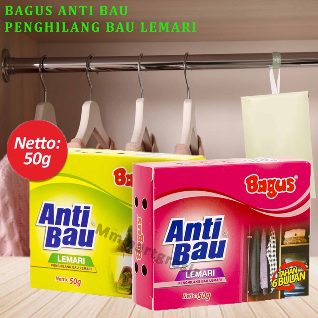 Jual Bagus Anti Bau / Pengharum lemari / Penghilang Bau Lemari / 50gr ...