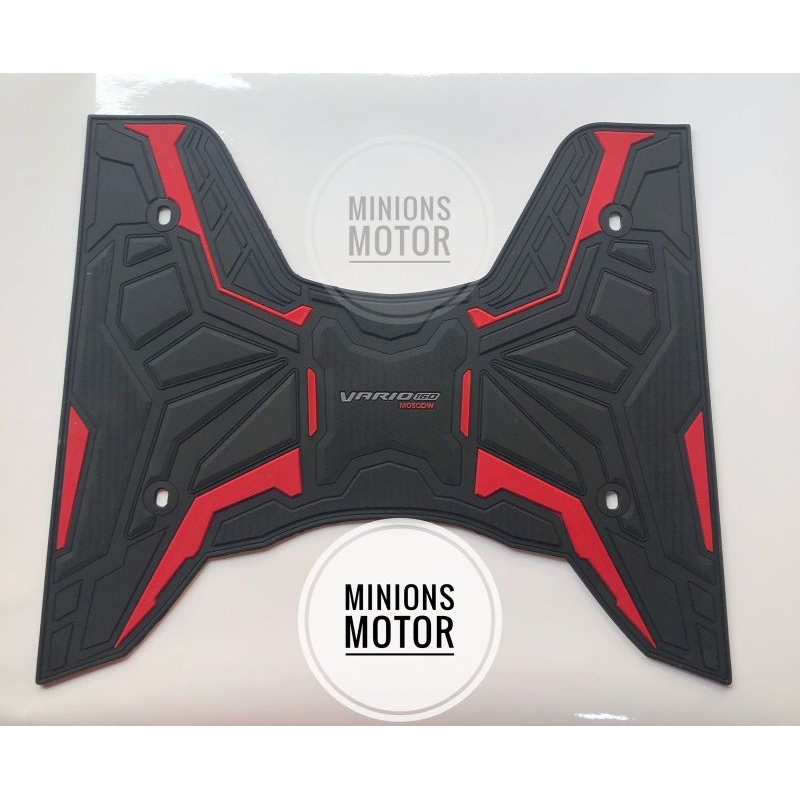 Jual karpet motor vario 160 abs cbs pijakan alas kaki motor | Shopee Indonesia