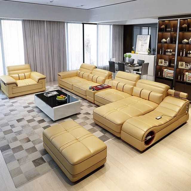 Jual 015 FULL SET SOFA L++ VEGA MODERN PREMIUM GRADE LUXURY / SOFA ...