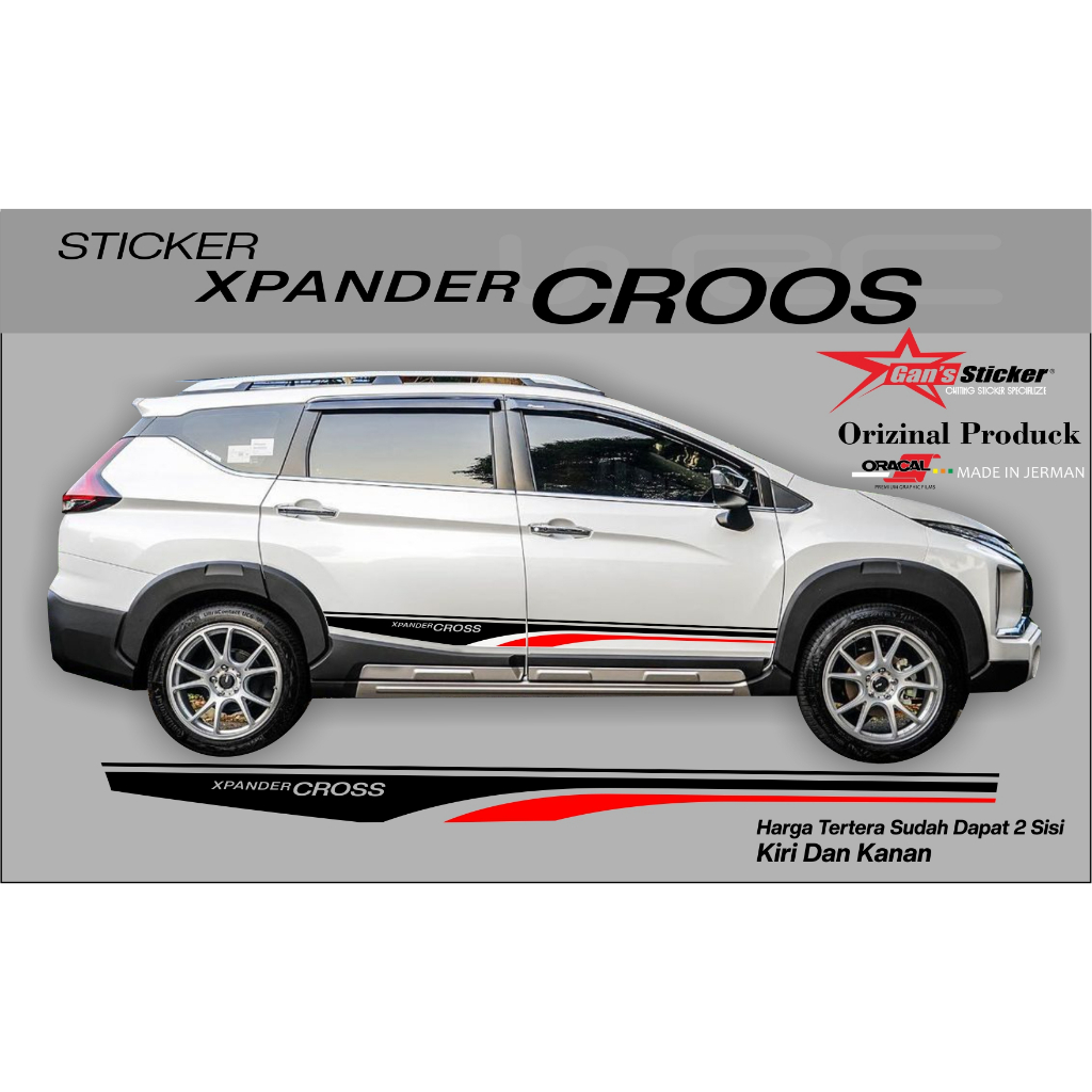 Jual sticker xpander cross aksesoris xpander cross | Shopee Indonesia
