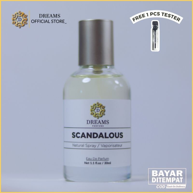 Jual Parfum Scandalous Inspired by Dreams Parfume 30ml Tahan Lama Original | Shopee Indonesia
