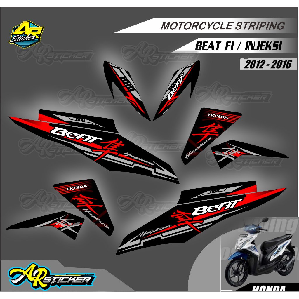 Jual striping beat fi Hayabusa - stiker beat fi - striping beat fi 2014 ...
