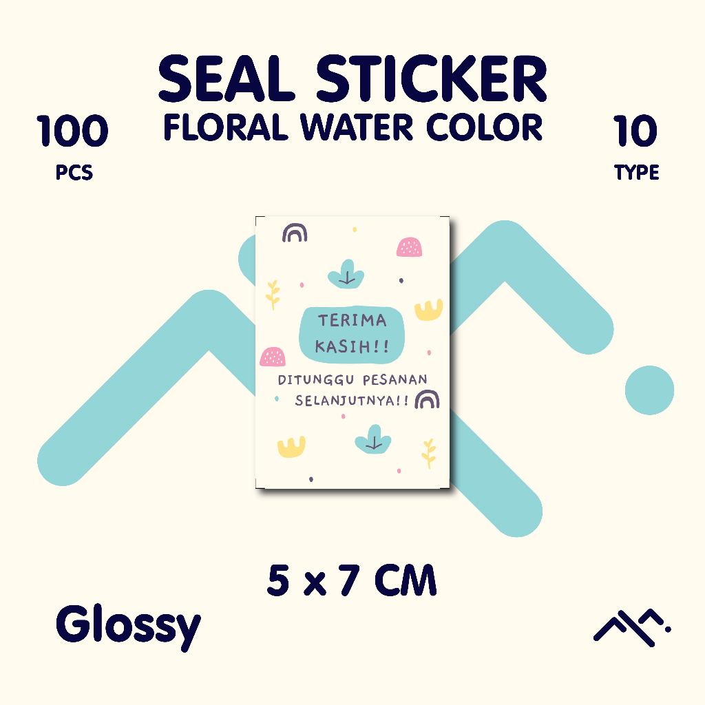 Jual [100PCS] Seal Sticker Segel Lucu Aesthetic Vol. 3 || Label ...