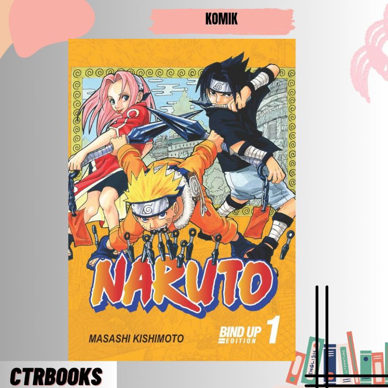 Jual Buku Komik Seri-Naruto Bind Up Edition 01 Original Tersegel | Shopee Indonesia