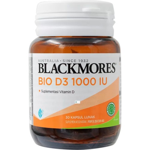 Jual BLACKMORES VITAMIN D3 1000 IU BIO D3 UNTUK KEBUTUHAN VITAMIN D ...