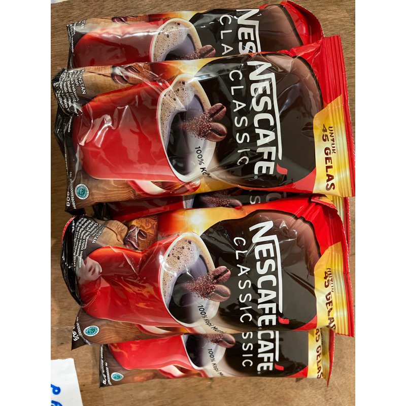 Jual Nescafe Classic Bag 90gr robusta kopi instant | Shopee Indonesia