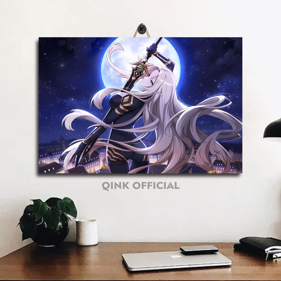 Jual Hiasan Kamar Besar Waifu Anime Kage No Jitsuryokusha Ni Naritakute ...