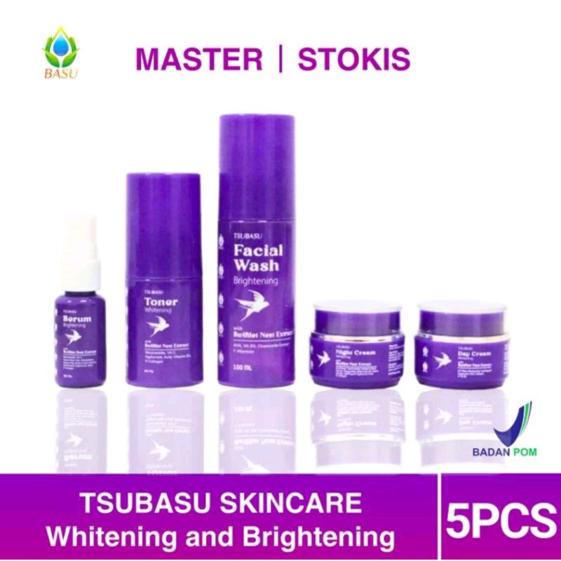 Jual paket Tsubasu Skincare Brightening & Whitening | Shopee Indonesia