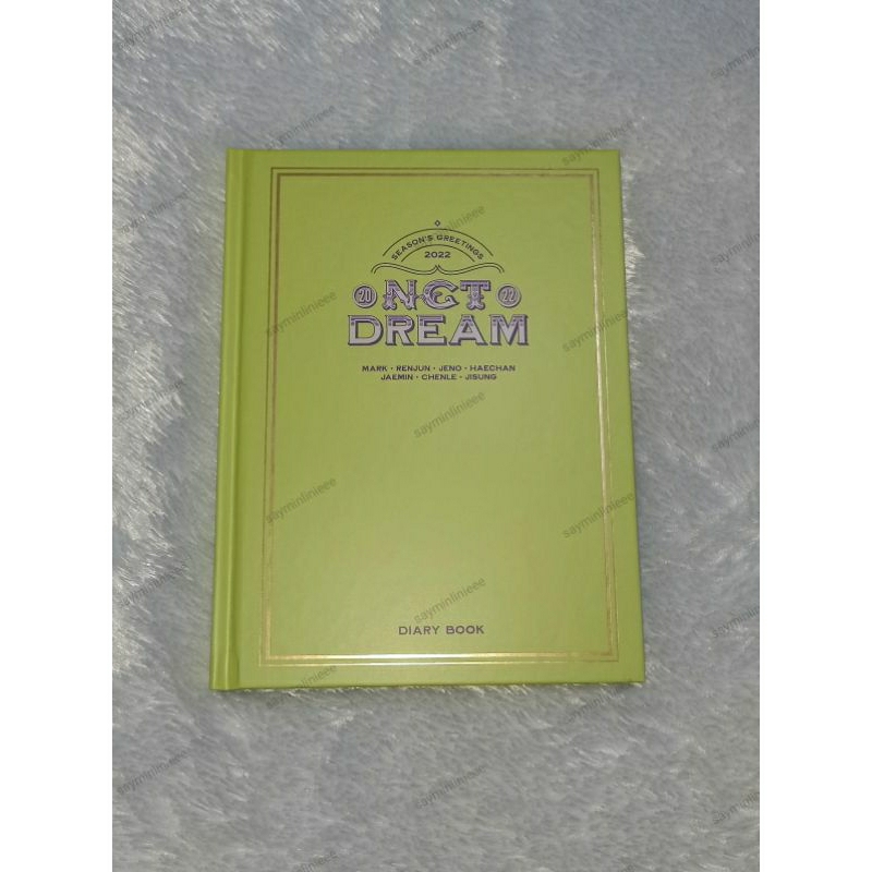 Jual Readystock Hard cover diary book NCT DREAM 2022 SEASON'S GREETINGS ...
