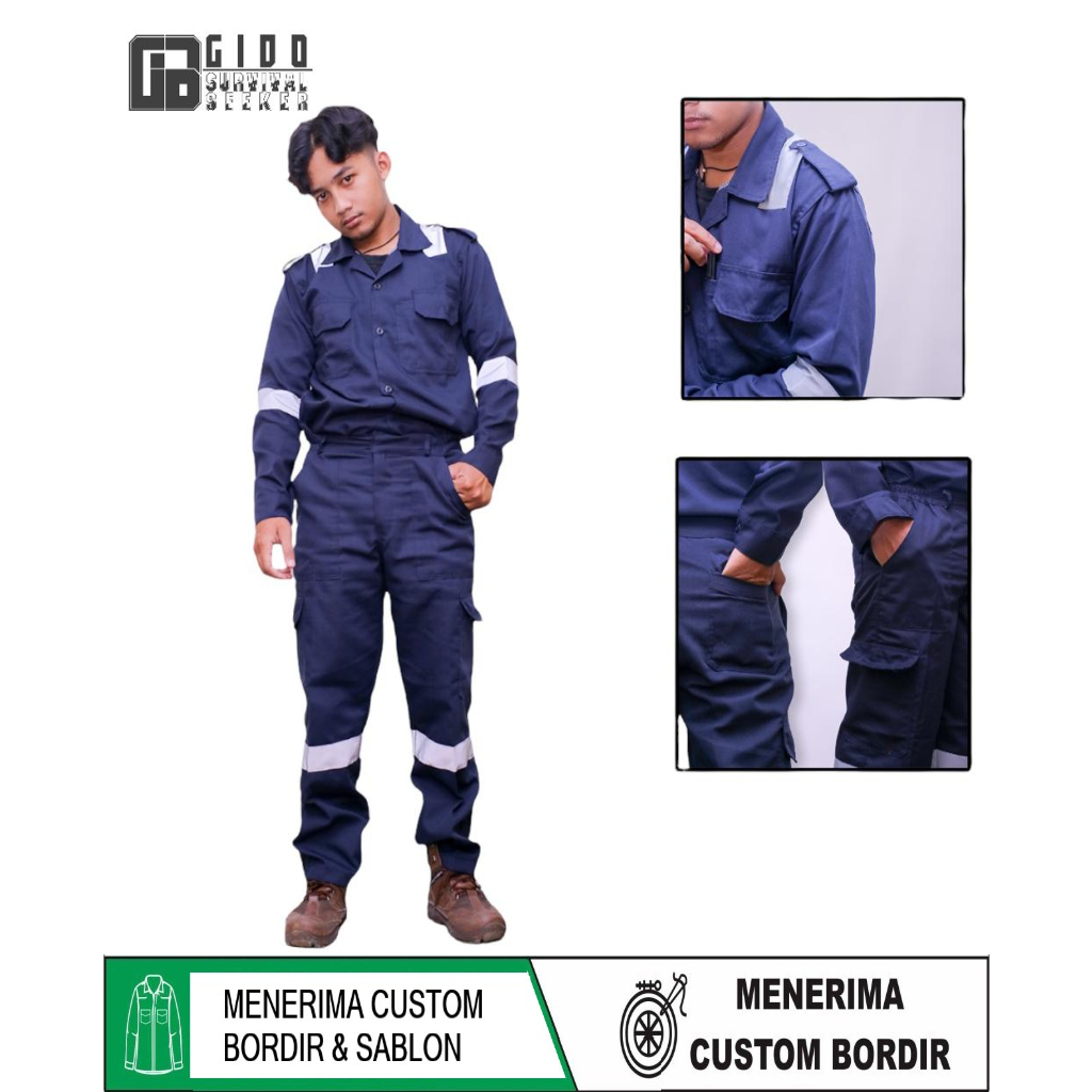 Jual WEARPACK POTONGAN SKOTLET - WEARPACK SAFETY - SETELAN WEARPACK ...