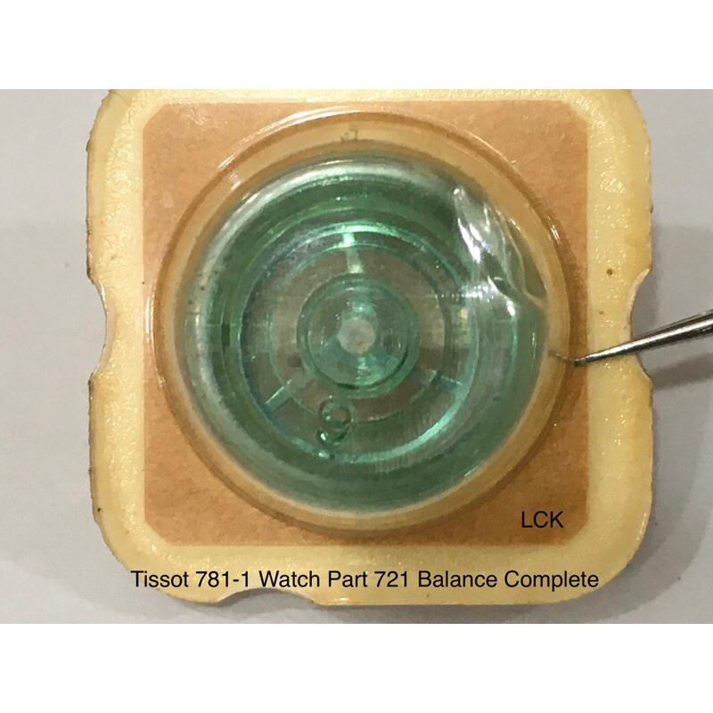 Jual Tissot 781-1 Watch Part 721 Balance Complete / Tissot 781-1 untuk ...