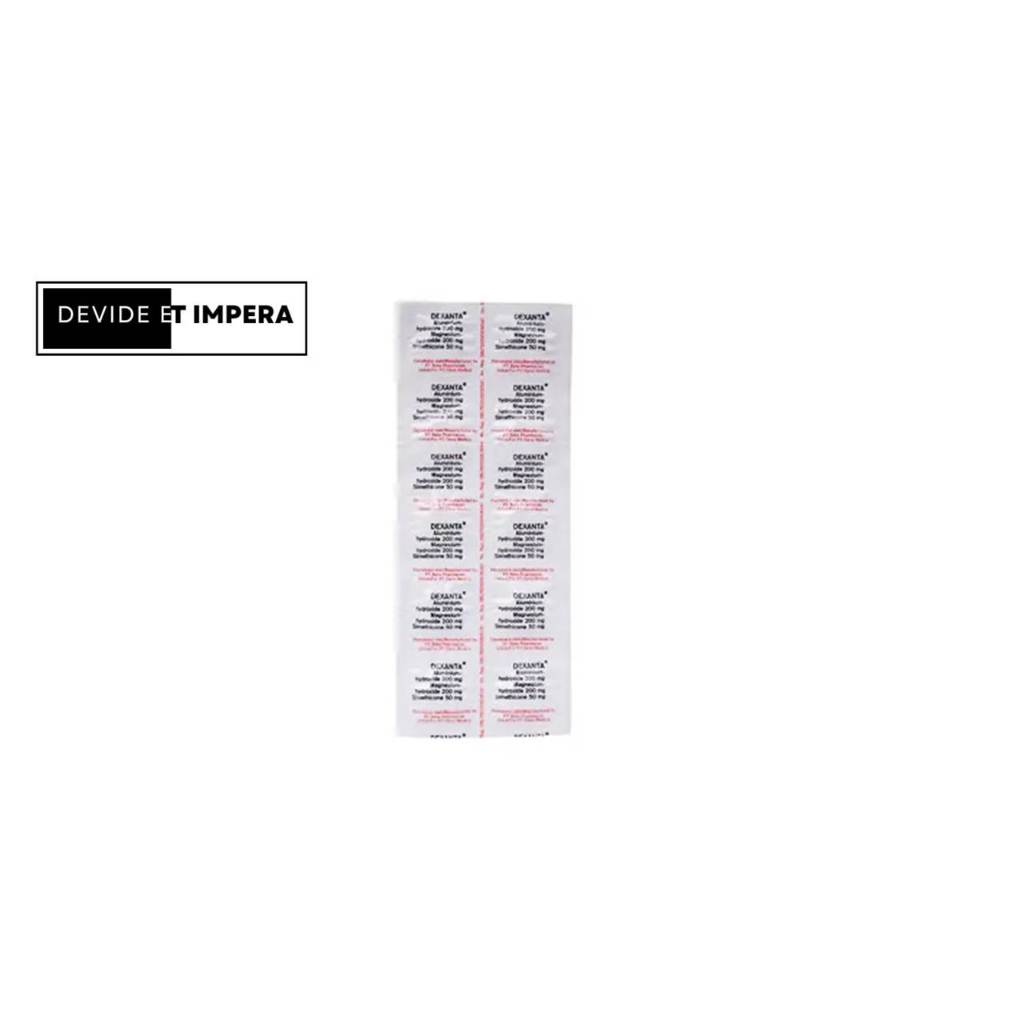 Jual Dexanta 1 strip / 10 tablet / obat sakit maag | Shopee Indonesia