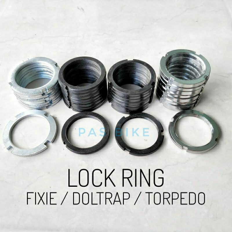 Jual Lock Ring Fixie Doltrap Torpedo Pengunci Gir Cog Sepeda Fixed Gear ...