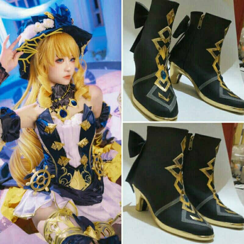 Jual Navia genshin boots cosplay | Shopee Indonesia