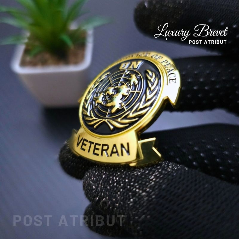 Jual BREVET UNITED NATION VETERAN LUXURY/UN VETERAN / BREVET LUXURY ...