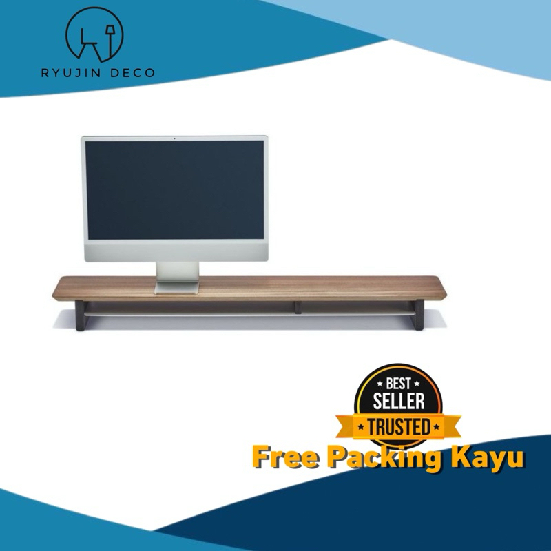 Jual Desk shelf desk mate Stand monitor stand laptop stand pc stand ...