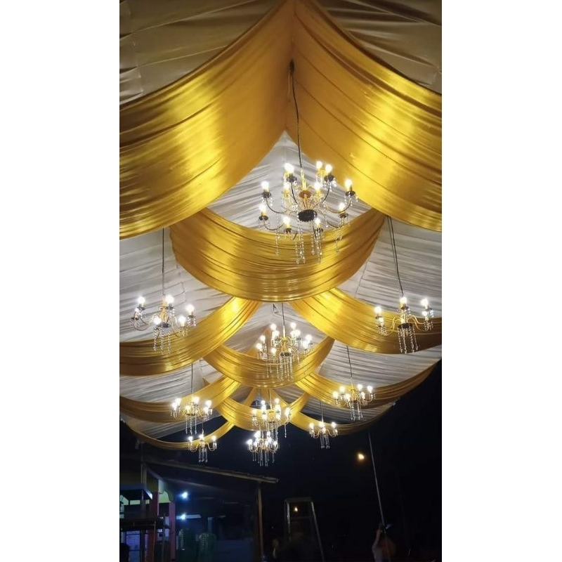 Jual plapon tenda model tiray / slendang ukuran 5x6 | Shopee Indonesia