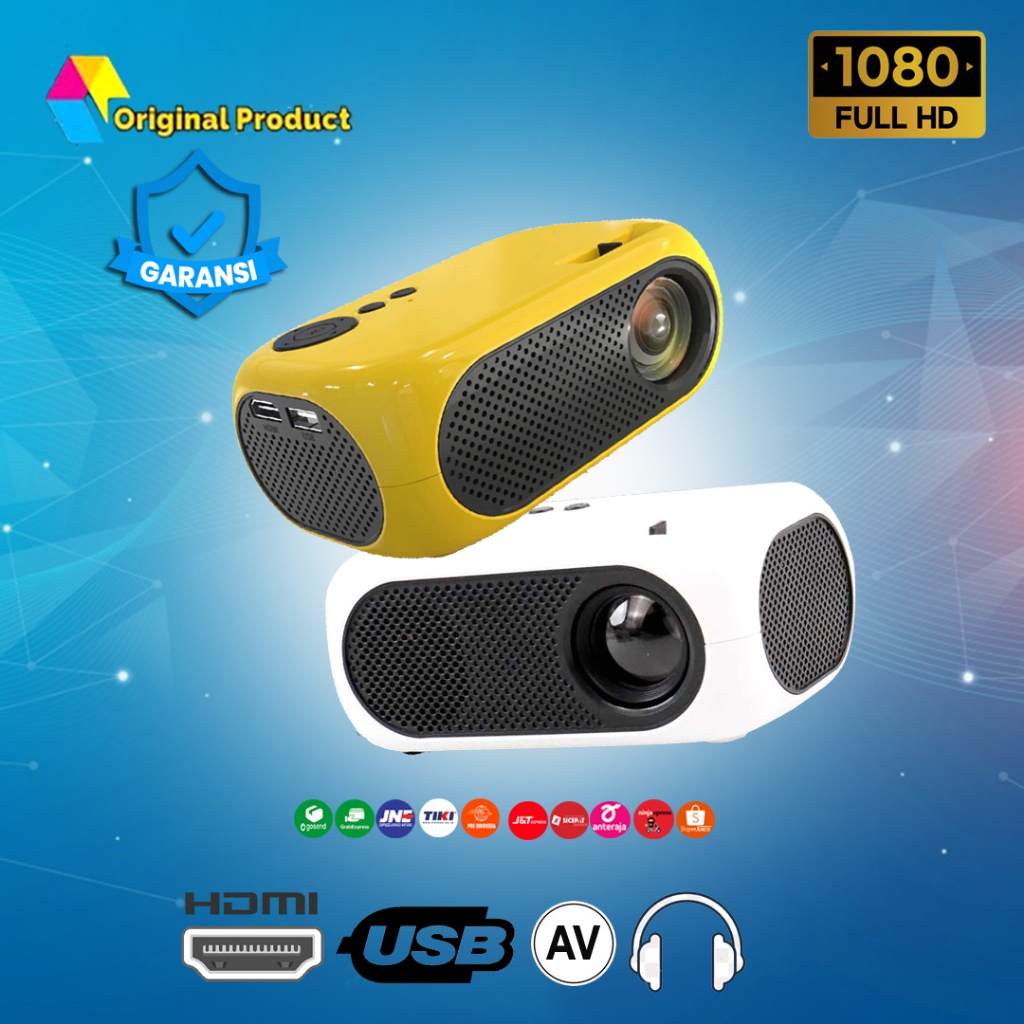 Jual Proyektor Mini 1080P/ Proyektor Murah / Infocus mini / Proyektor ...