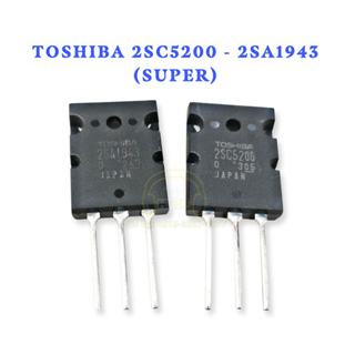 Jual Transistor Final Toshiba Super 2sc5200 2sa1943 Harga Per Set | Shopee Indonesia