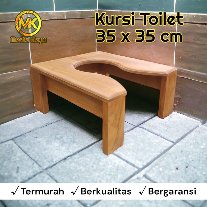 Jual Kursi toilet kursi wc duduk lansia kursi jongkok kayu bangku ...