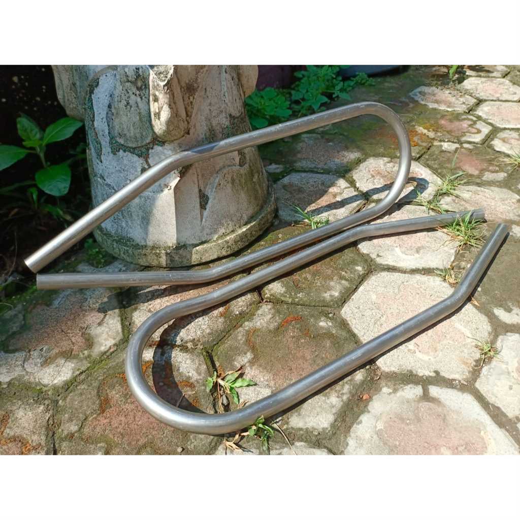 Jual Behel U Panjang Yamaha Tekuk Lurus Besi Tebal Motor Custom ...