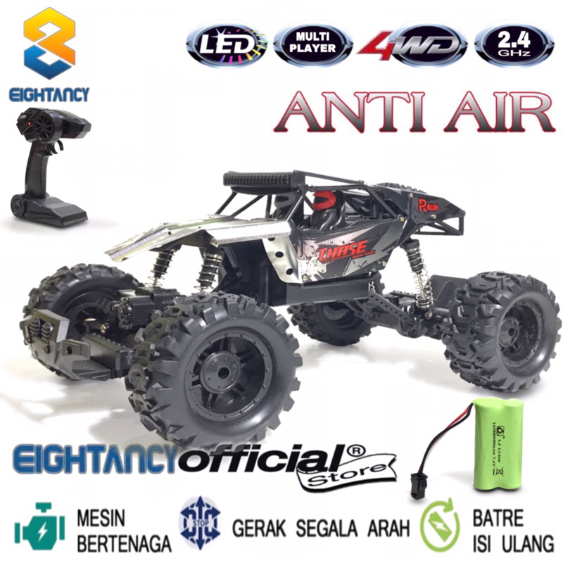 Jual 8T RC Car 1214 Metal Alloy Offroad 4WD 2.4GHz Skala Besar 1:10 ...