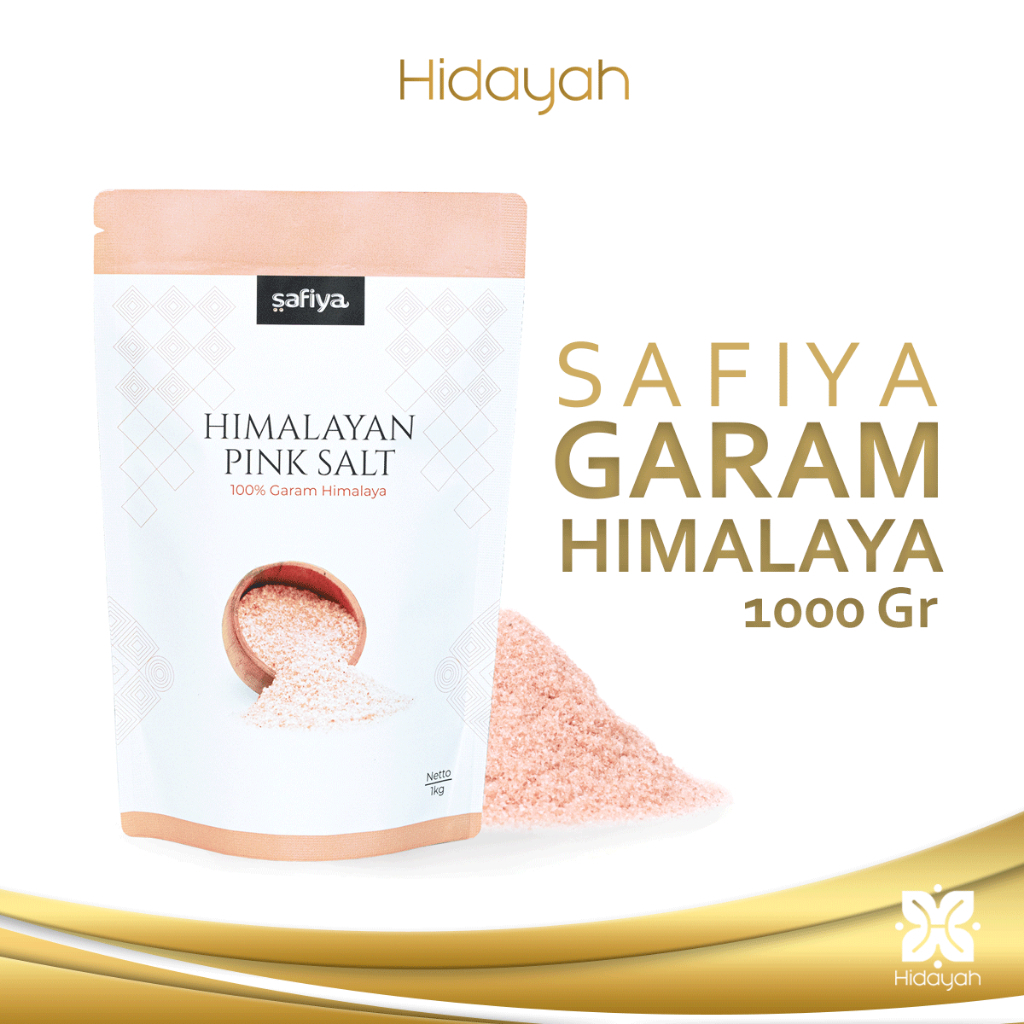 Jual Garam Himalaya 1 Kg Safiya - Original Himalayan Pink Salt Asli ...