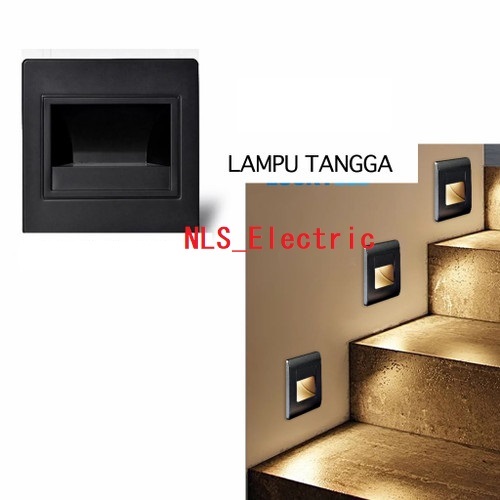 Jual Lampu LED Tembok Anak Tangga Dinding Step Light inbow tanam Wall ...