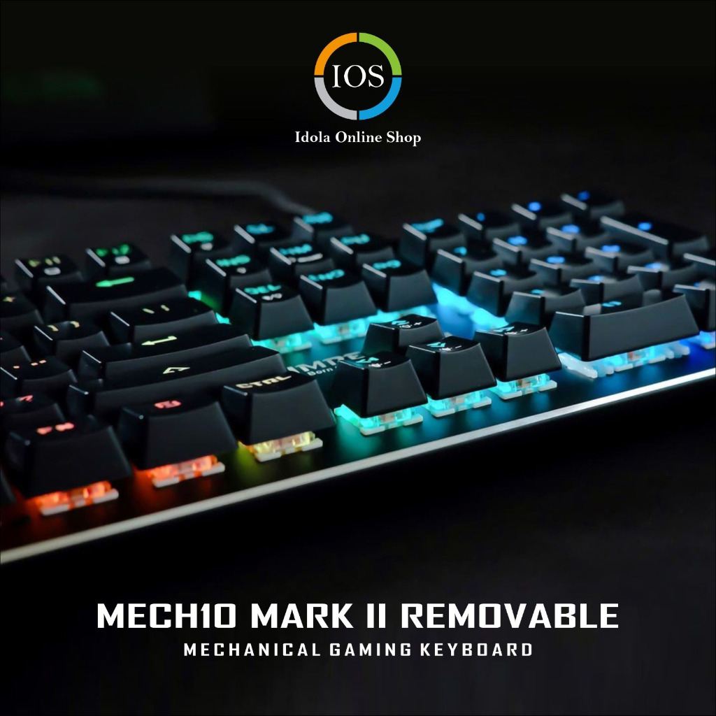 Jual Gaming Keyboard Imperion Mech10 Mark II Removable Mechanical RGB ...