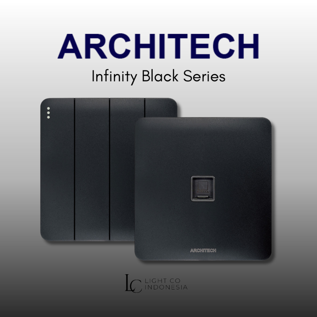 Jual [ LIGHTCO INDONESIA ] ARCHITECH INFINITY BLACK SERIES | Shopee Indonesia
