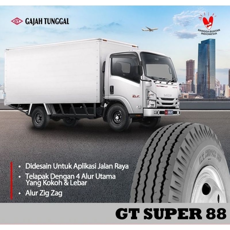 Jual BAN MOBIL 750-16 GT SUPER GAJAH TUNGGAL 14PR | Shopee Indonesia