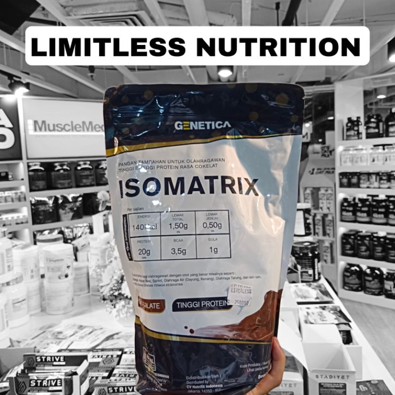 Jual GENETICA ISOMATRIX, PROTEIN ISOLATE MATRIX | Shopee Indonesia