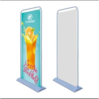 Jual Stand Banner Besi Door Frame 60x160, Standing Banner Frame Besi ...