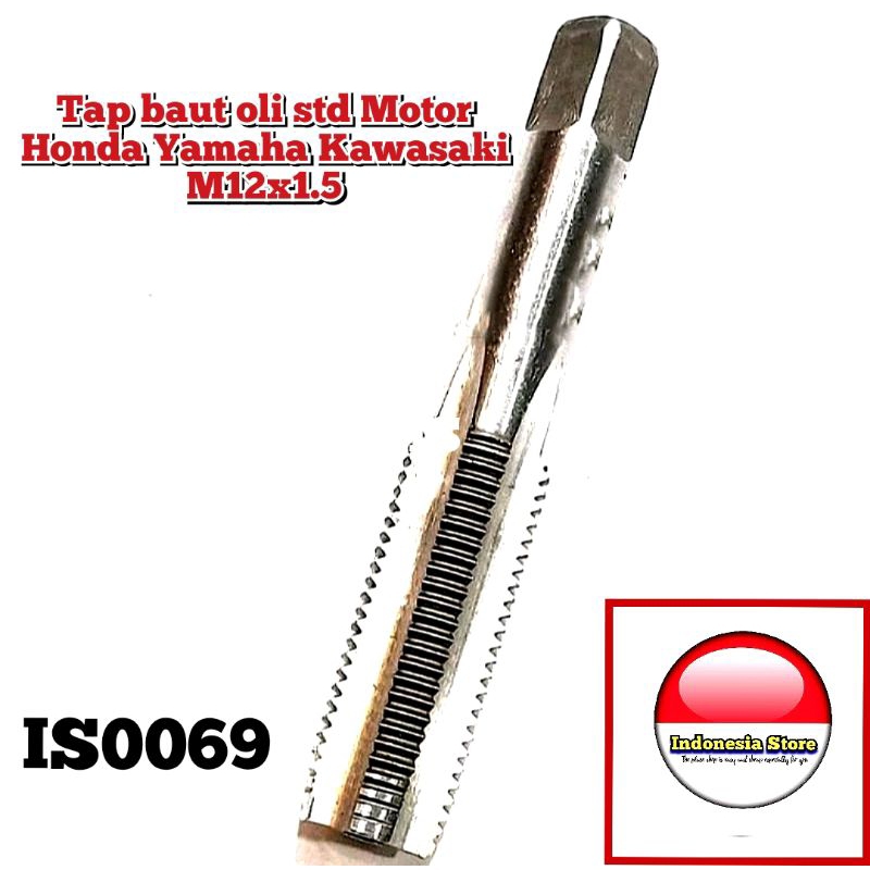 Jual hand tap tap baut oli m12x1.5 tap lubang oli untuk baut std motor ...