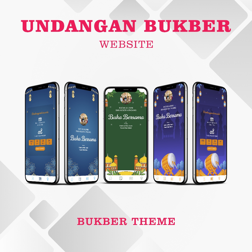 Jual Undangan Bukber Buka Bersama Website Digital | Shopee Indonesia